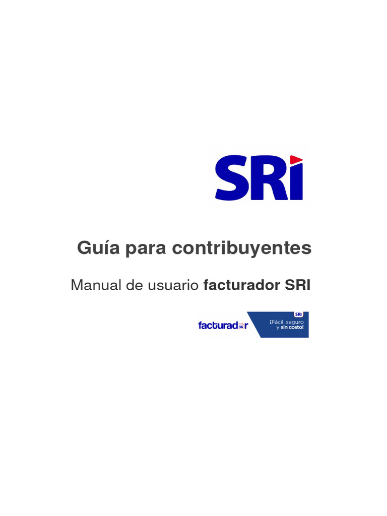 Guía de Facturación Electrónica SRI | PDF | Factura | Informática