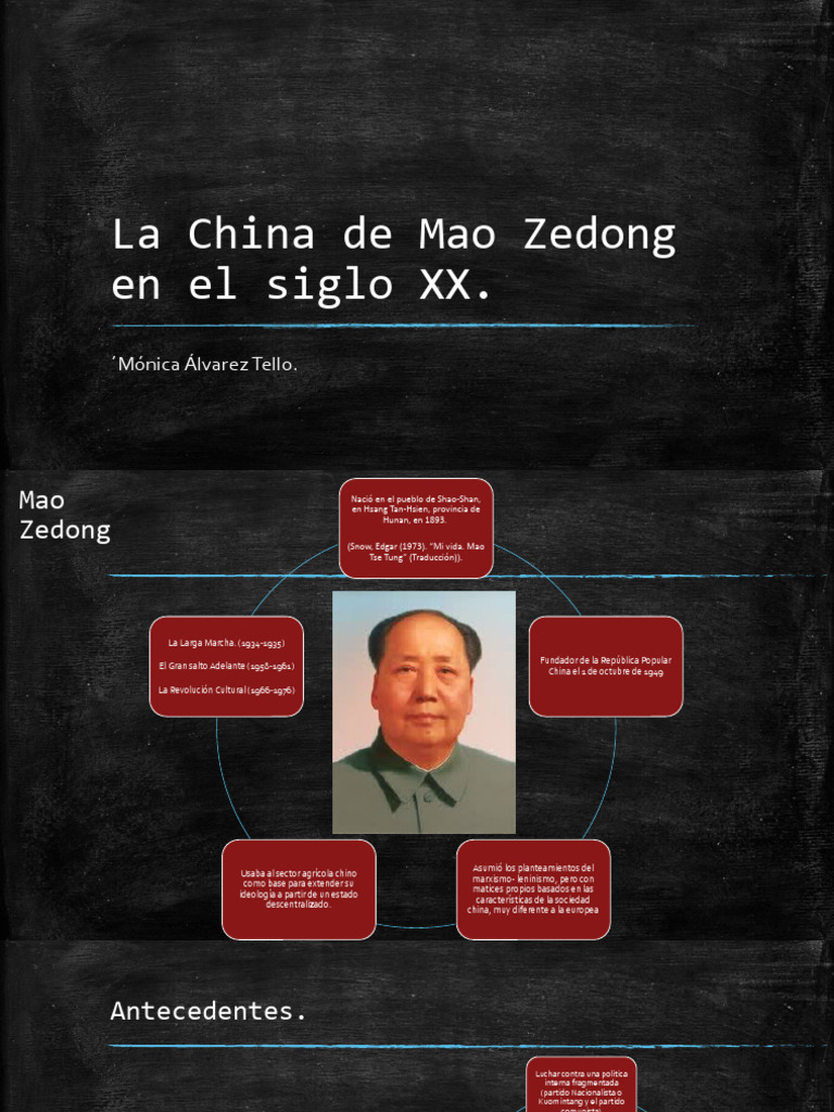 Mao Zedong y la Revolución China | PDF | Mao Zedong | China