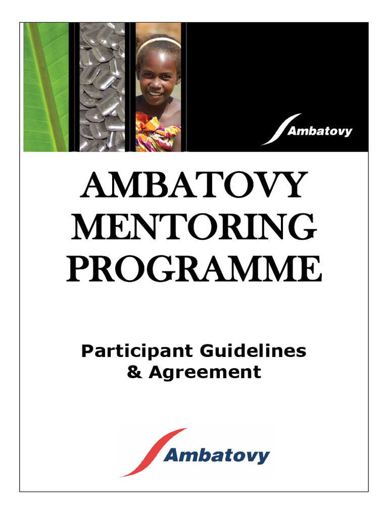 Mentoring Programme - Guidelines and Agreement | PDF | Mentorship | Leadership