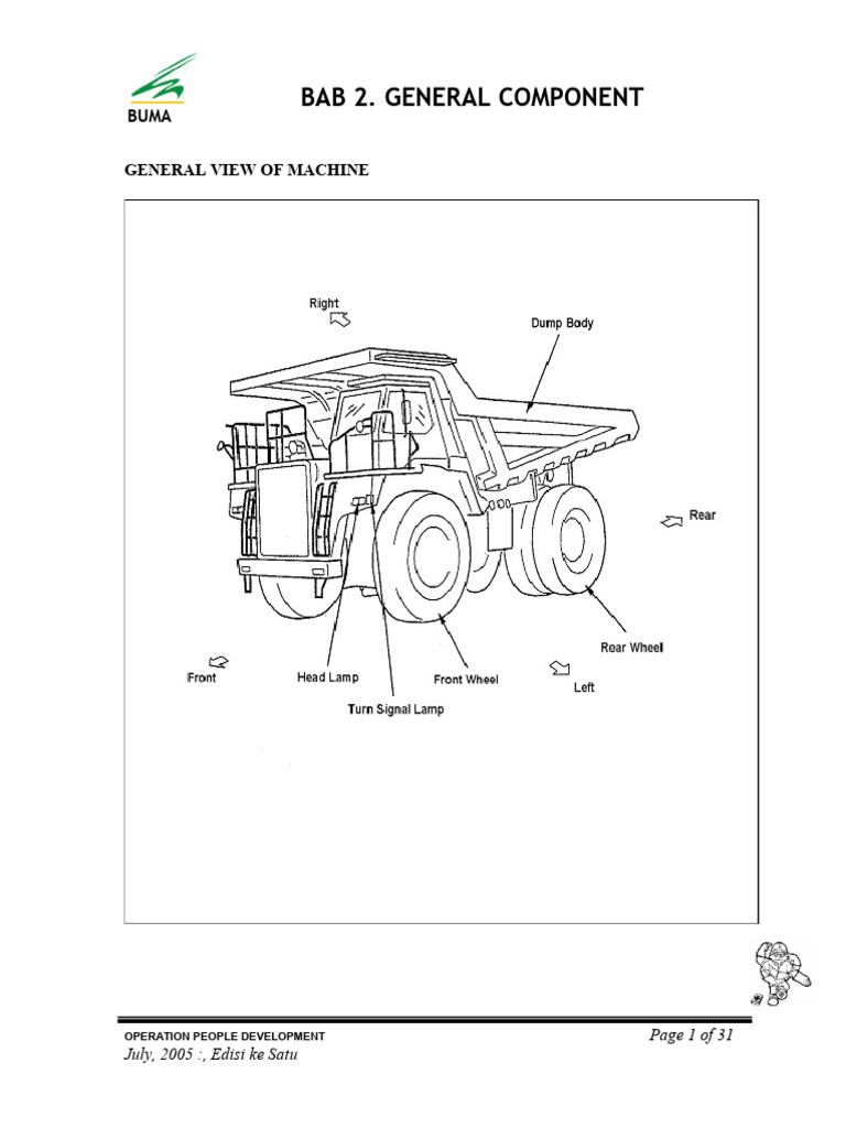 Komponen Mesin HD 465-7 Komatsu | PDF