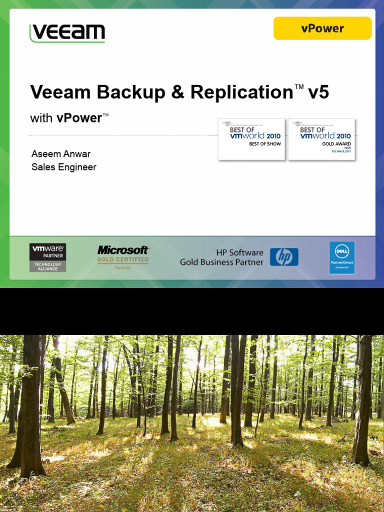Dokumen - Tips - Veeam Back Up and Replication Presentation | PDF | Backup | Virtual Machine
