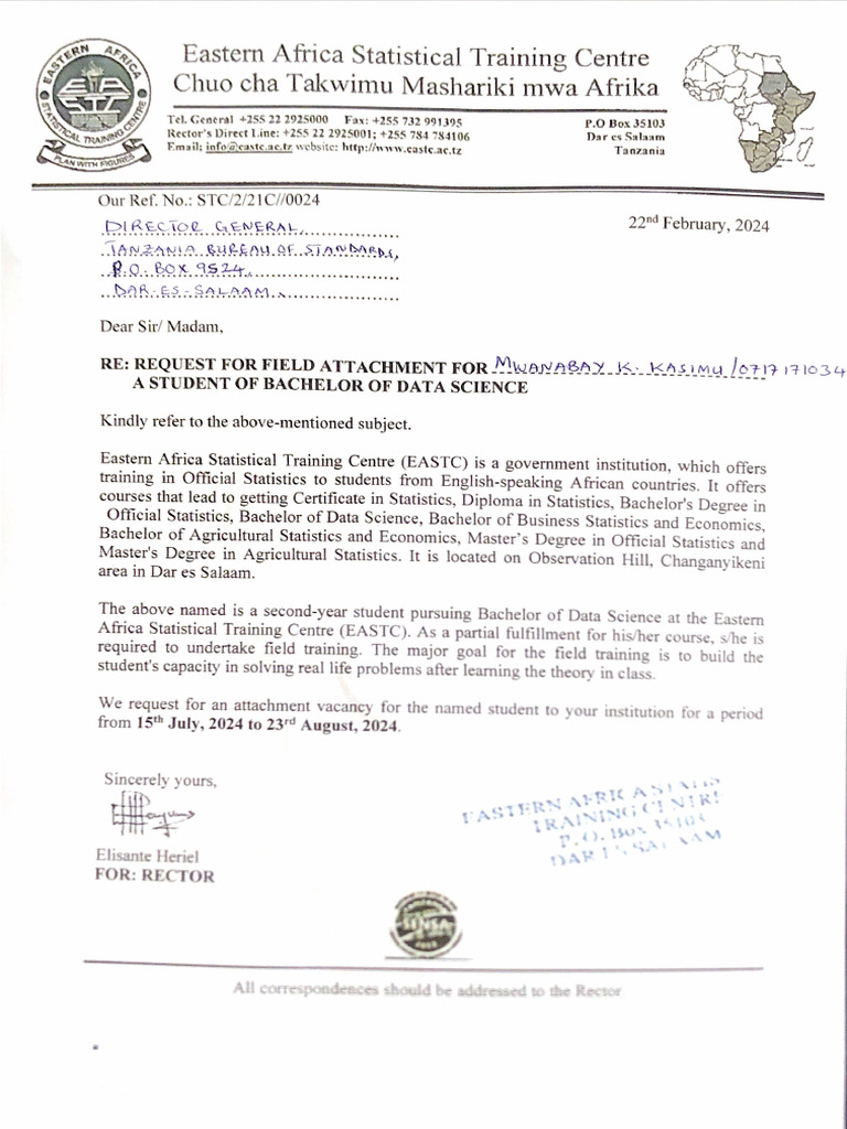 Chuo Cha Takwimu | PDF