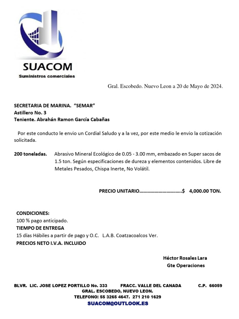 Cotiza Asti 3 Coatza. | PDF