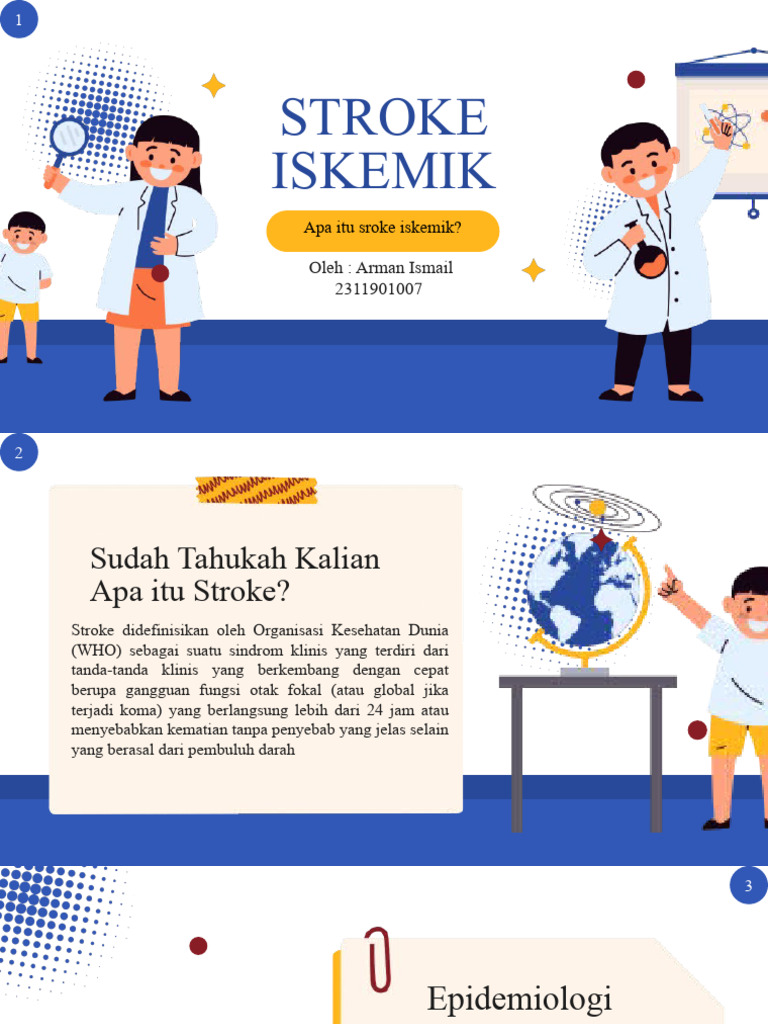 Stroke Iskemik | PDF | Sains & Matematika