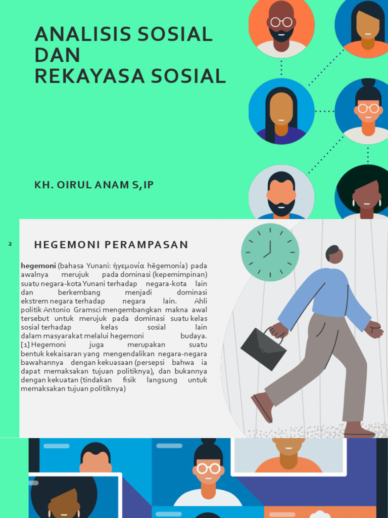 Analisis Sosial DAN Rekayasa Sosial: Kh. Oirul Anam S, Ip | PDF ...