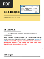 Tipos de Cheque Que Circulan en Guatemala | PDF | Cheque | Bancos