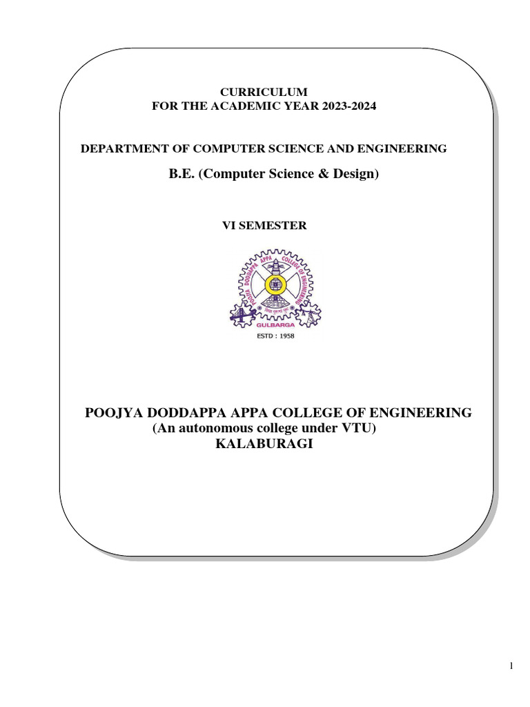 21 Series - CSD Curriculum - VI SEMESTER | Download Free PDF | 2 D Computer Graphics | Internet ...