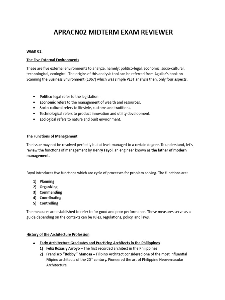 Apracn02 Midterm Exam Reviewer | PDF | Learning | Academic Degree