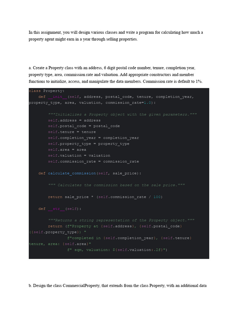 Class Property Pdf Constructor Object Oriented Programming Programming 