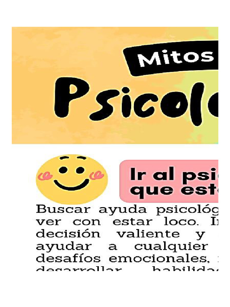 Mitos de La Psicología | PDF