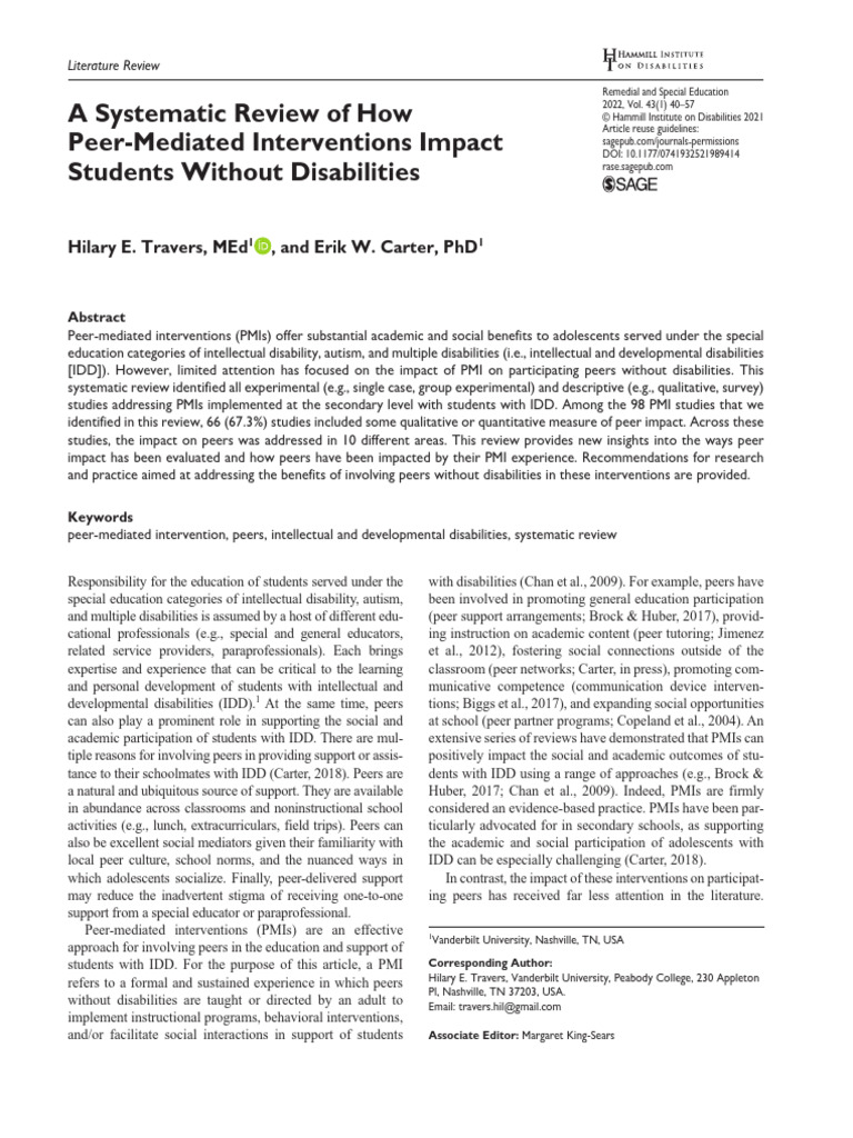 Doc. inglés. | PDF | Intellectual Disability | Survey Methodology