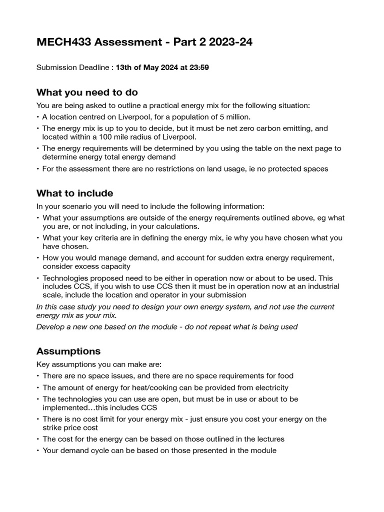 Net Zero Energy Mix for Liverpool 2024 | PDF | Carbon Capture And ...