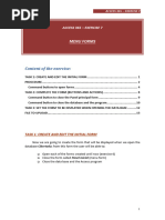 Adding Command Buttons in Access Forms | PDF | Career & Growth | Computers