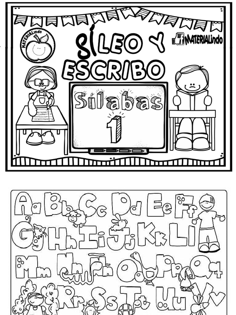 Lectoescritura-Completa-Leo-Y-Escribo-Las-Sílabas 1° Básico | Descargar ...