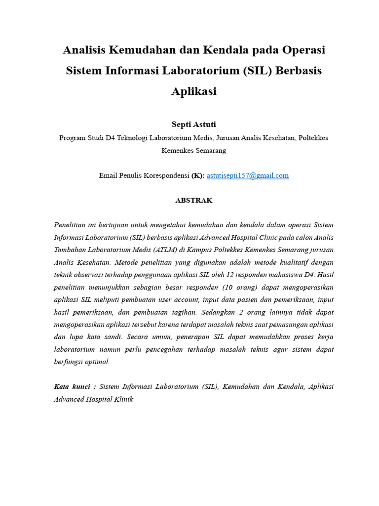 Tugas Artikel TEKKOM - Septi Astuti - P1337434322038 | PDF