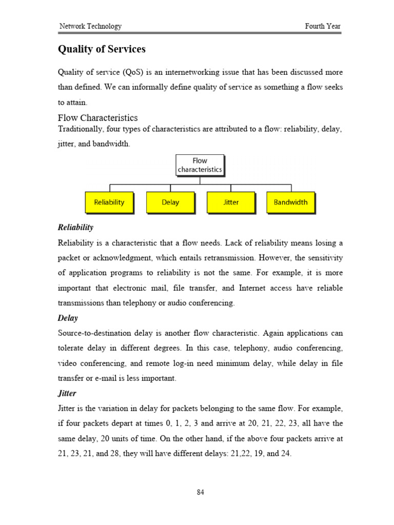 Quality of Service | PDF | Quality Of Service | Scheduling (Computing)