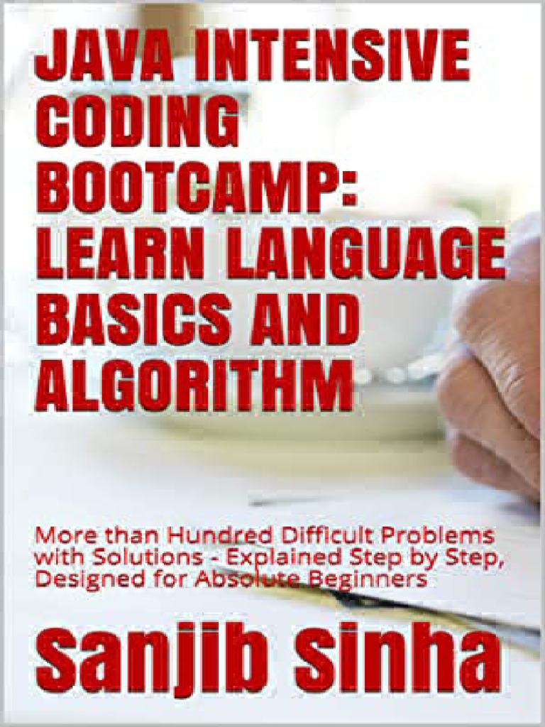 Java Intensive Coding Bootcamp Learn Language Basics And Algorithm More Than Hundred Difficult 3723