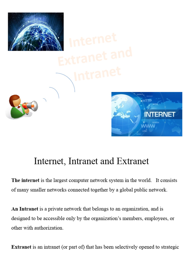 Internet & Intranet | PDF | World Wide Web | Internet & Web