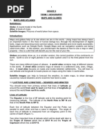 Grade 8 Mapwork Skills Geography Term 1 Notes | PDF | Longitude | Latitude