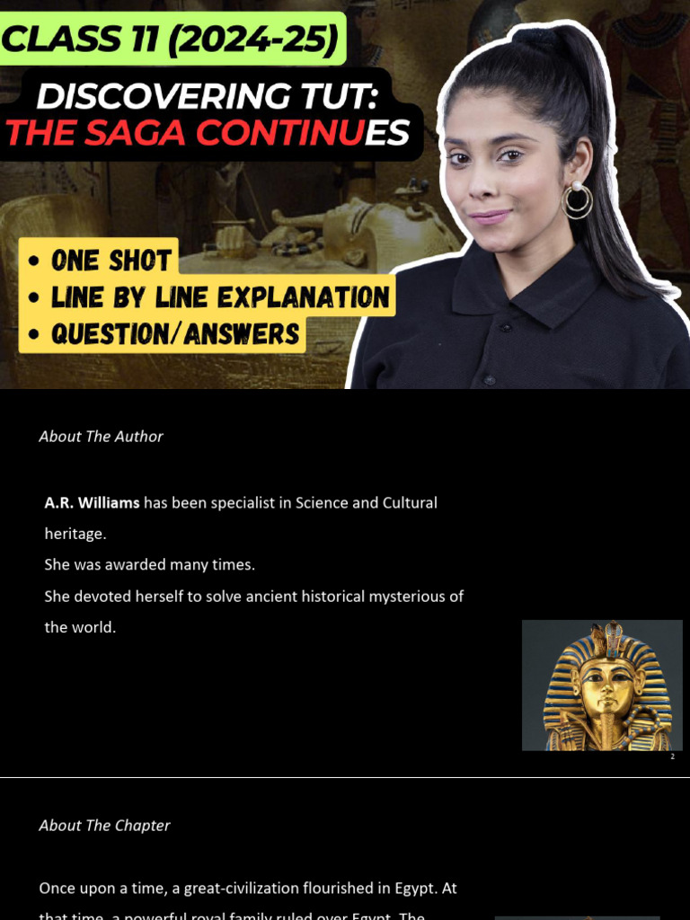 11 - VOD-Discovering Tut | PDF | Akhenaten | Tutankhamun