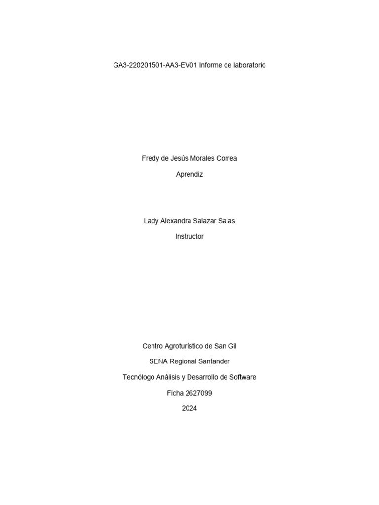 Ga3 220201501 Aa3 Ev01 | PDF | Fricción | Masa