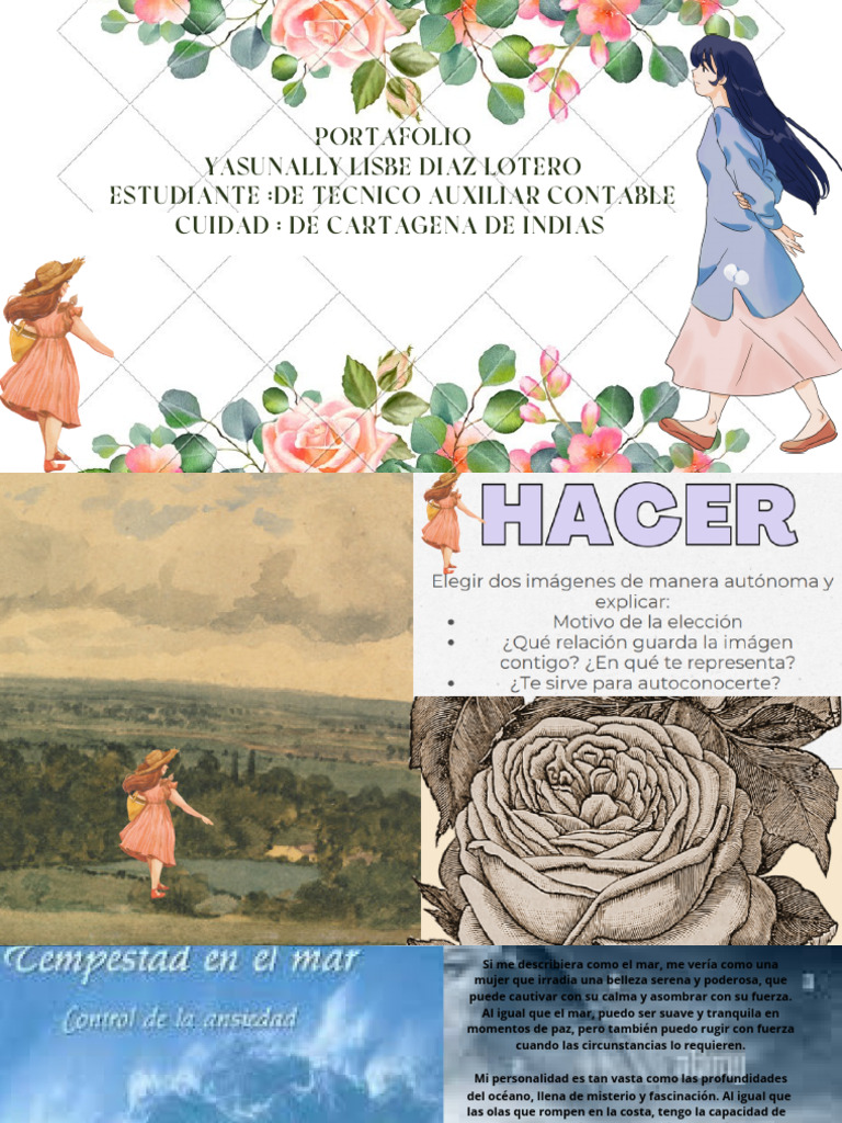 Portafolio Yasunally Lisbe Diaz Lotero-Profe Linda Perez PDF | PDF ...