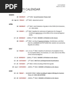 PUP Academic Calendar 2025-2026 | PDF | Academic Term | Higher Education