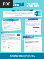 Microsoft Bookings Manual | PDF | Software | Computing