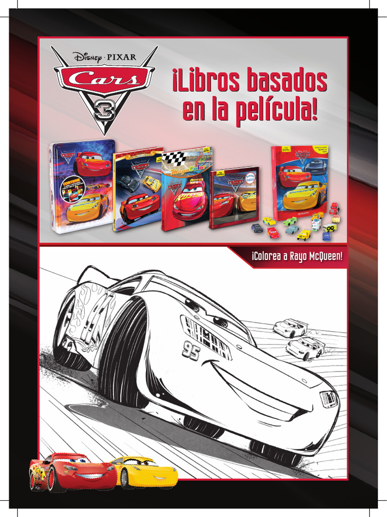 1 Laminas para Colorear Cars 3 KeepReadingEnCasa | PDF