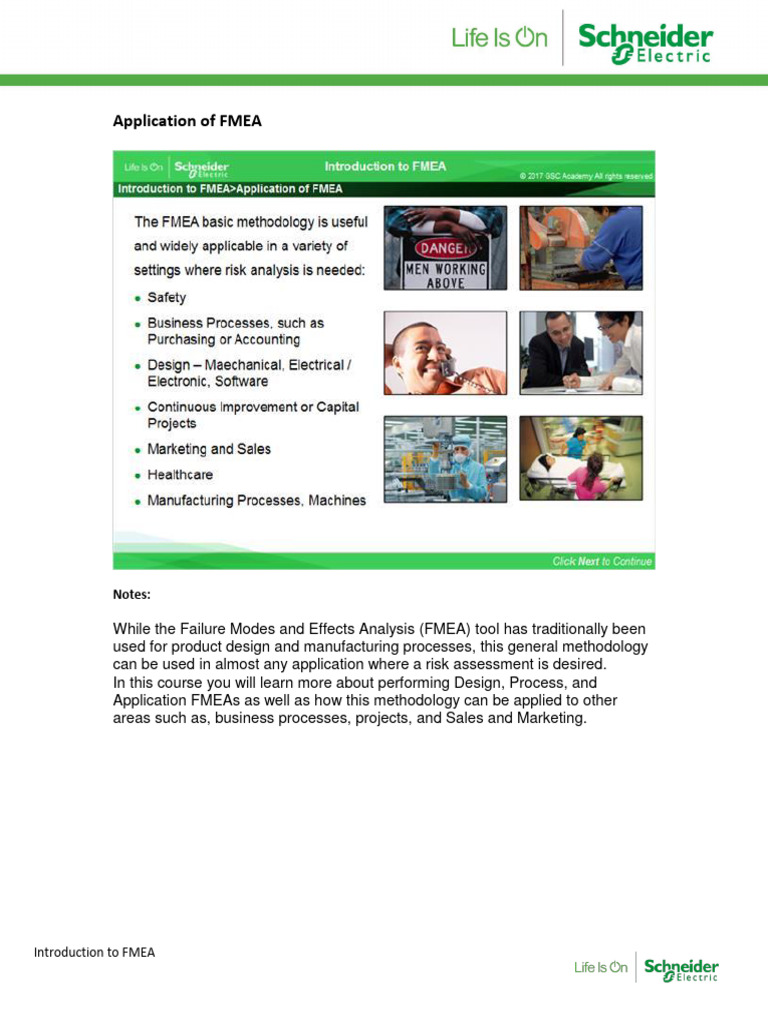 Introduction To FMEA | PDF | Systems Engineering