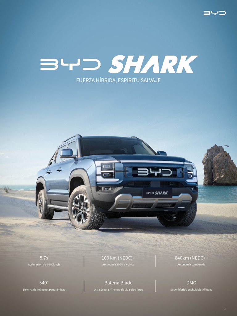 BYD SHARK Flyer ES MX 20240513 | PDF | Airbag | Vehículo de motor