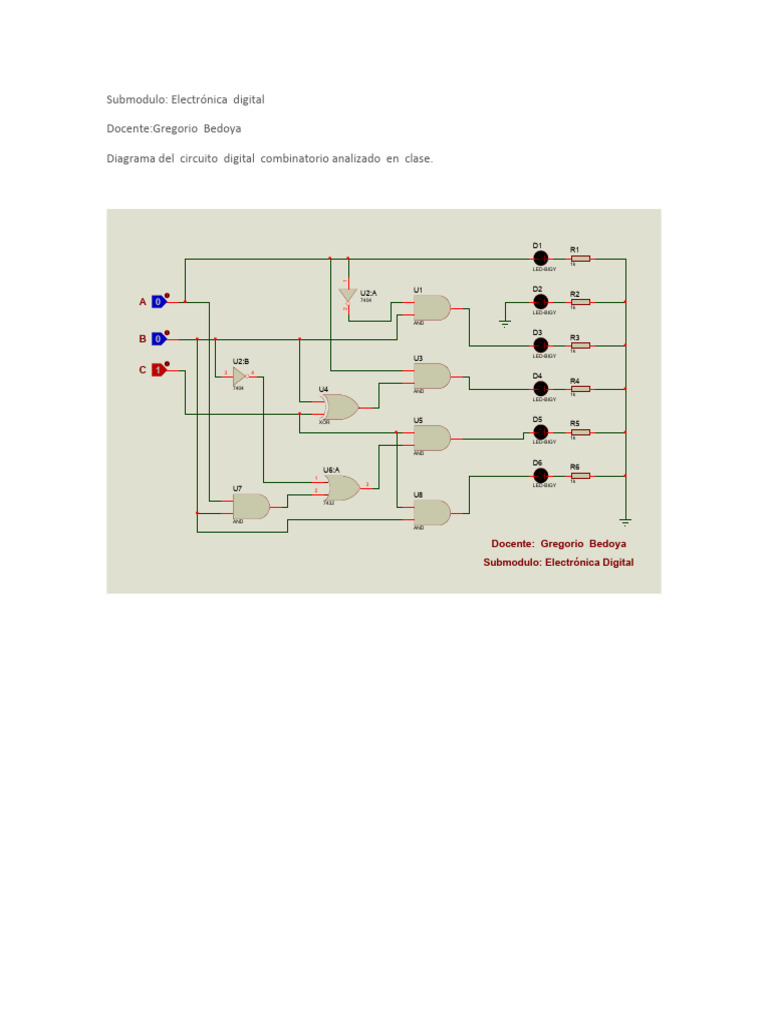circuito combinatorio(cuadrado) | PDF circuito combinatorio(cuadrado) | PDF