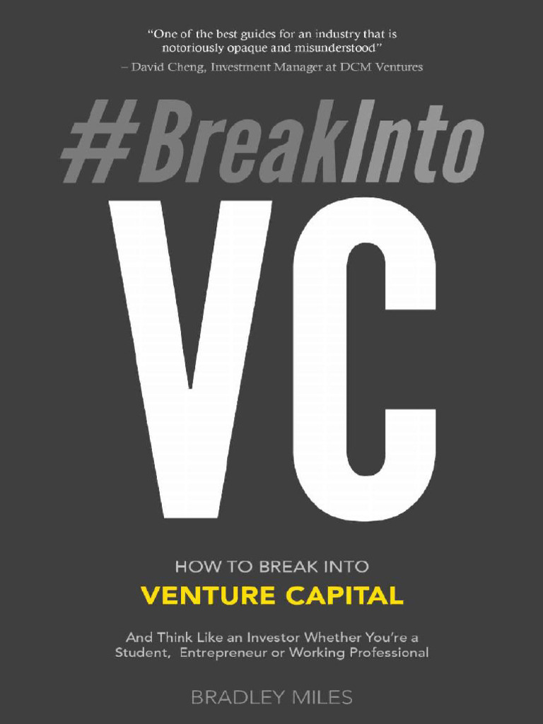 Bradley Miles_ Carol Tietsworth - #BreakIntoVC_ How to Break Into ...