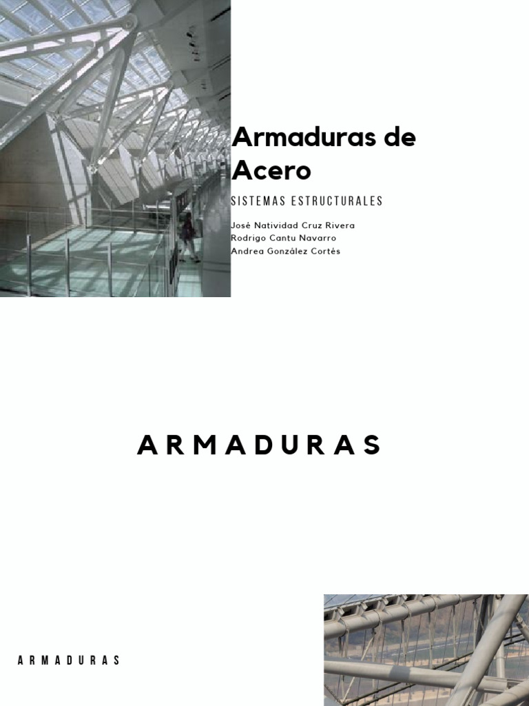 Armaduras | PDF | Braguero | Triángulo