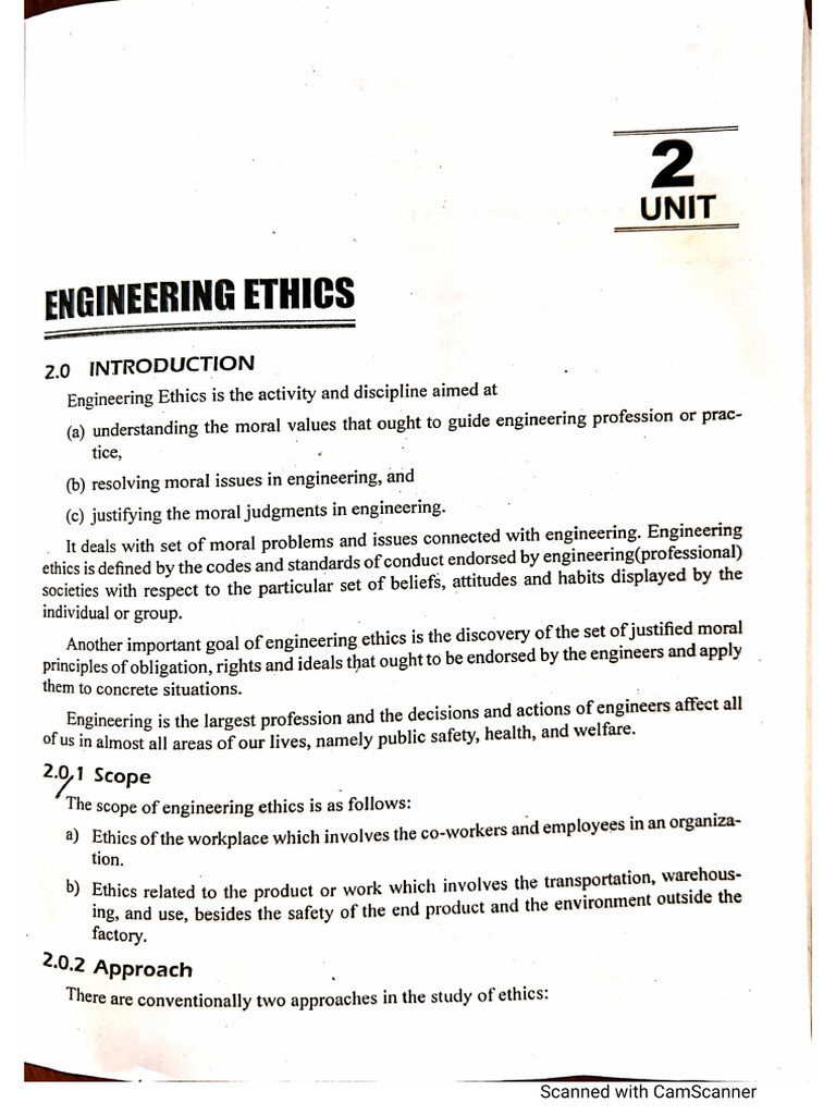 Ethics Unit 2 | PDF