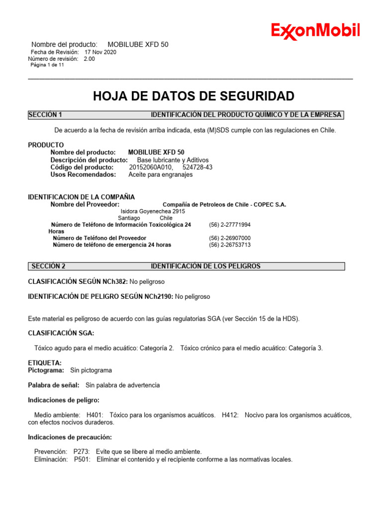 HDS Mobile XFD 50 | PDF | Descarga electrostática | Agua