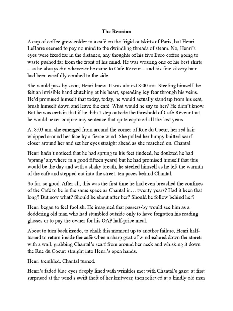 The Reunion Pdf