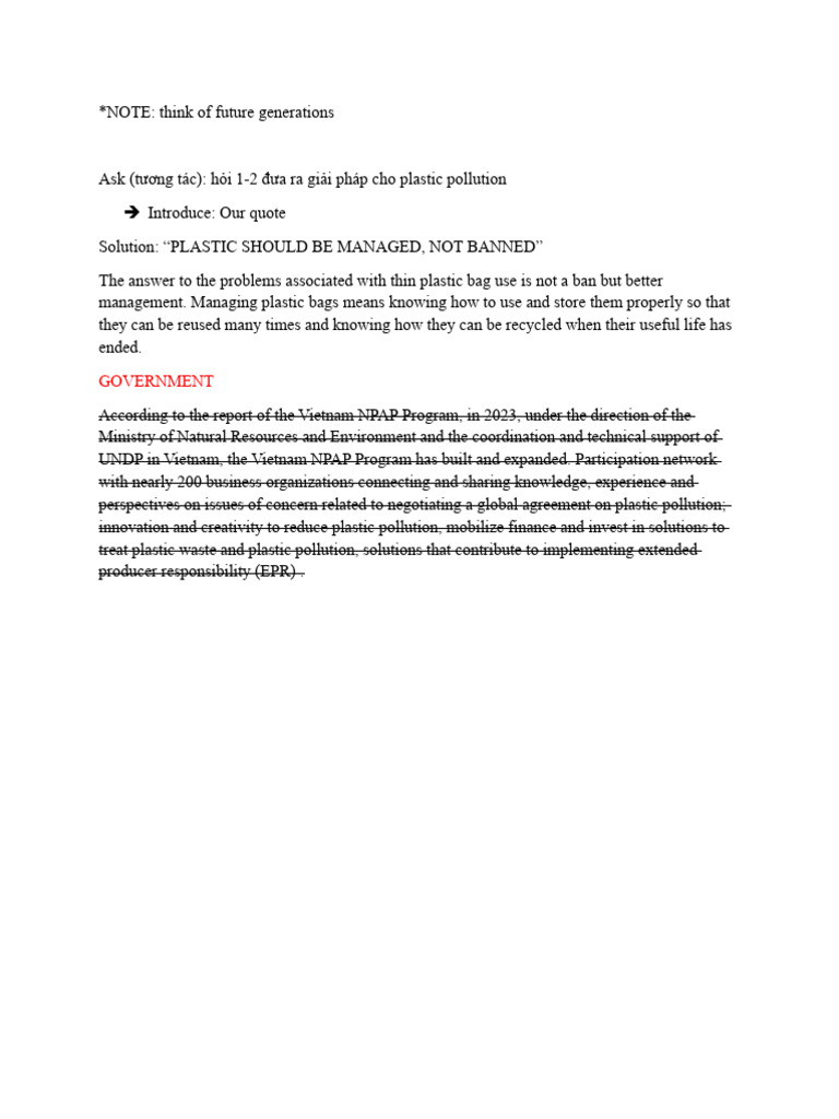 Solution - Environmental Studies | PDF | Recycling | Reuse Solution - Environmental Studies | PDF | Recycling | Reuse