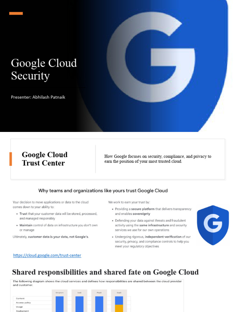 Google Cloud Security | PDF | Cloud Computing | Security