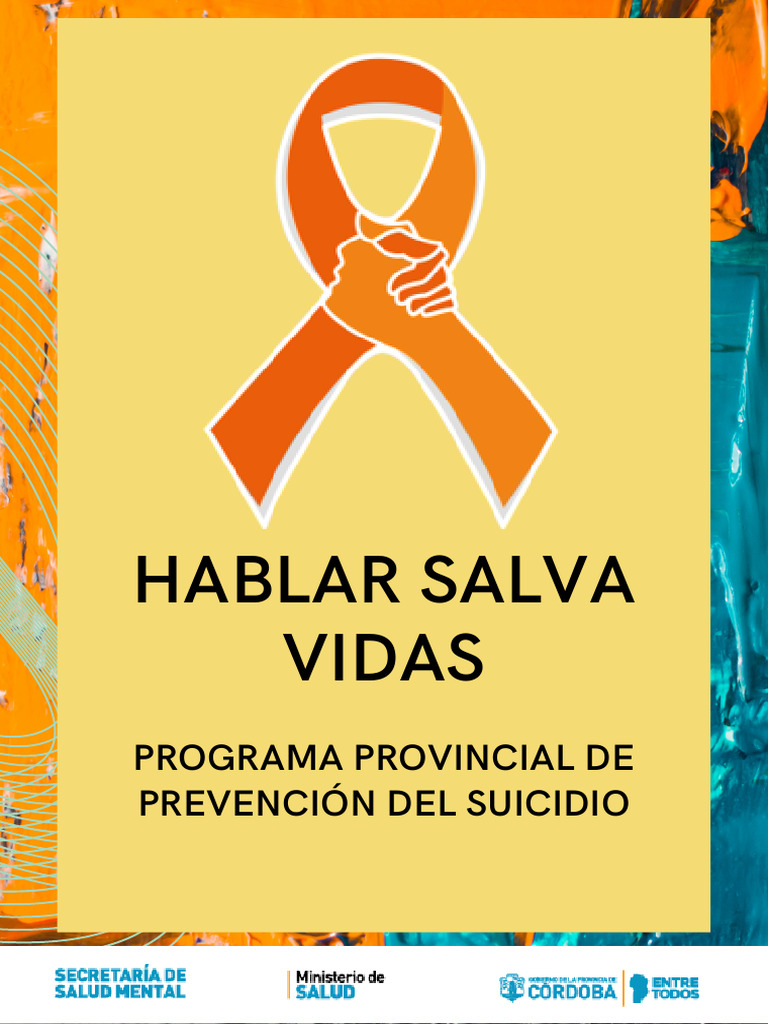 Manual Programa Provincial de Prevención Del Suicidio | PDF | Suicidio | Sicología