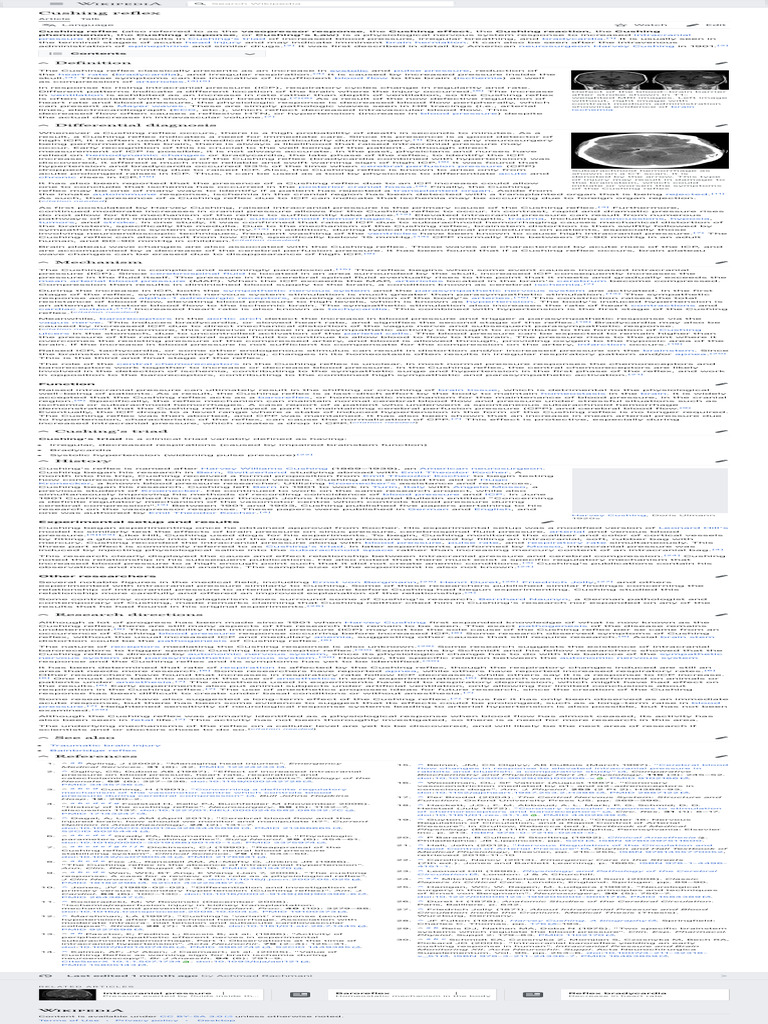 Cushing Reflex - Research | Download Free PDF | Cardiovascular ...