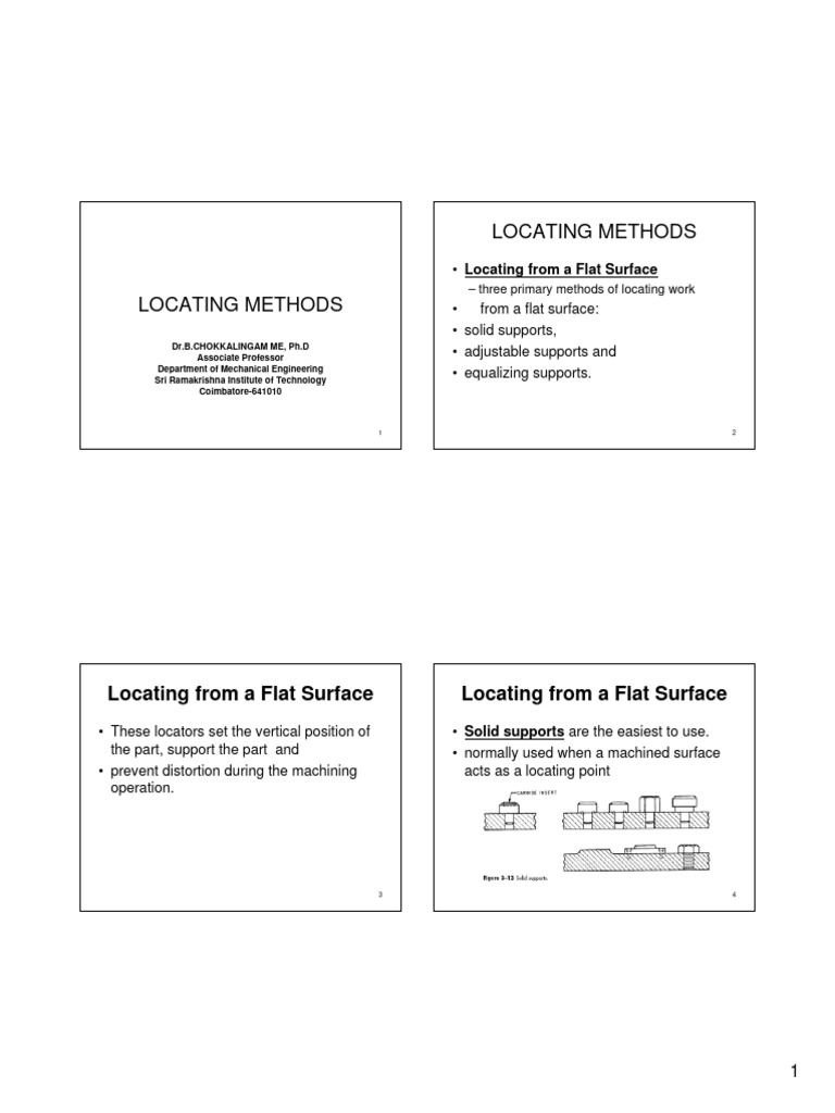 Locating Methods | Download Free PDF | Tools | Secondary Sector Of The ...