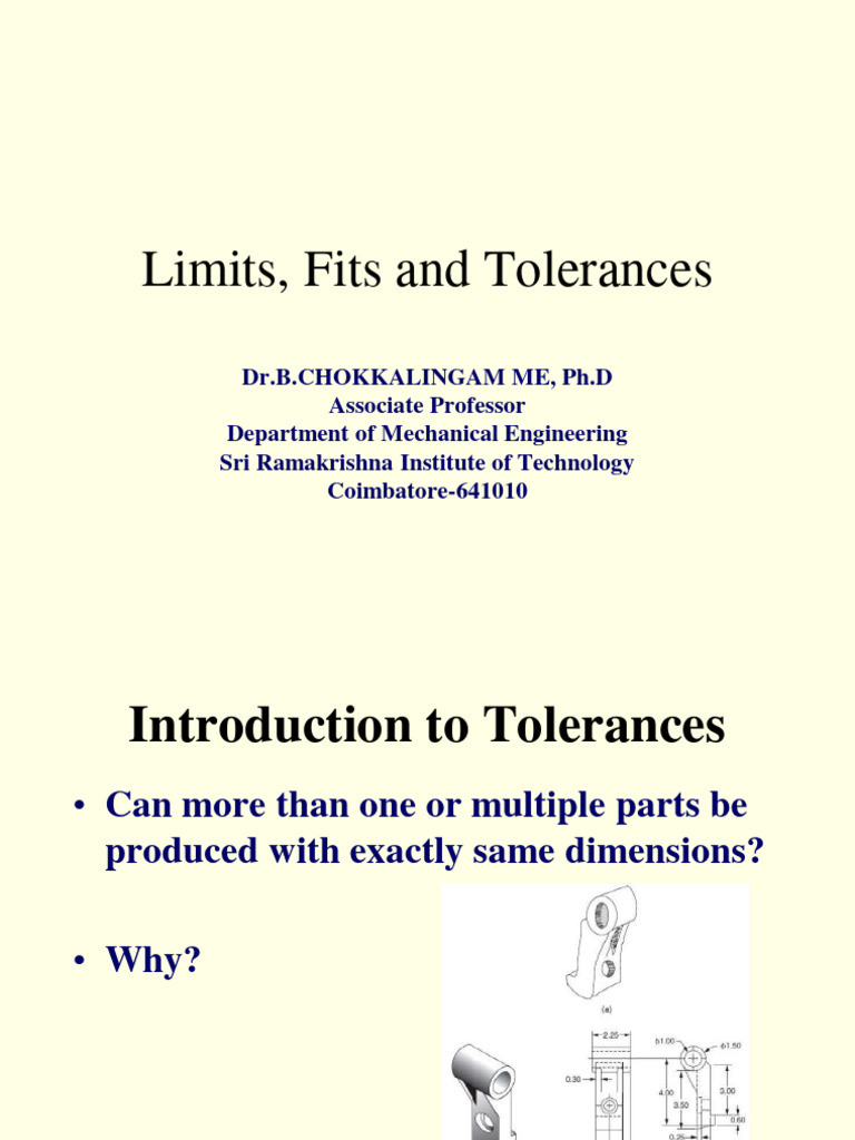 Dimension Fits Tolerance BC AA | PDF | Engineering Tolerance | Engineering