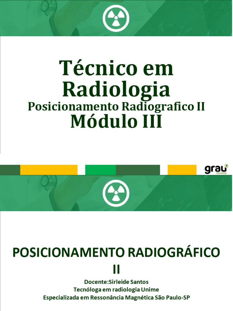 RADIOLOGIA - MÓDULO III - Posicionamento Radiografico II | PDF | Pélvis ...