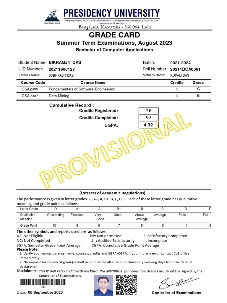 marksheet | PDF | Computing