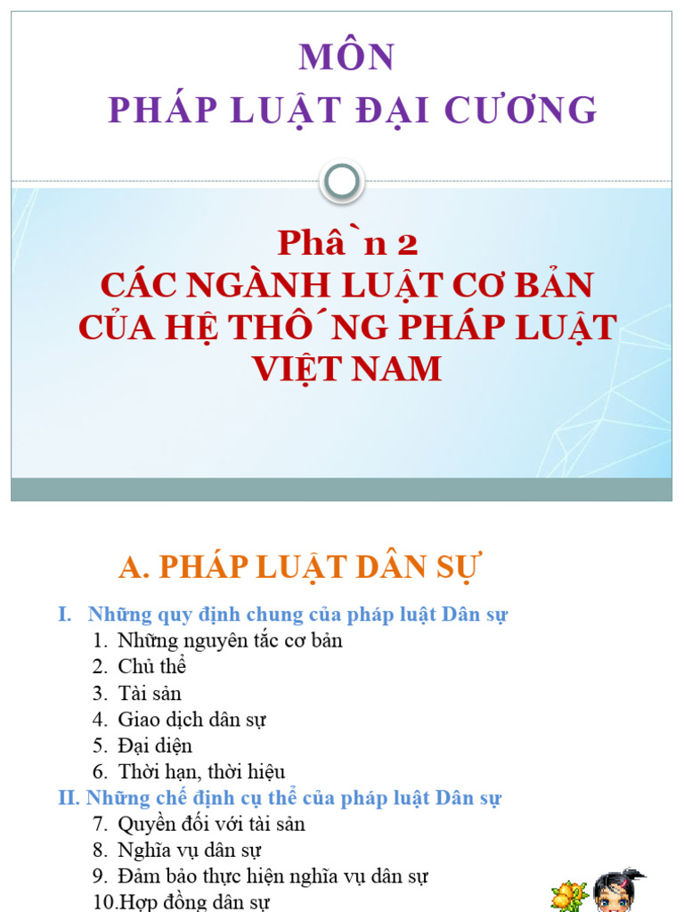 Phap Luat Dai Cuong - Phan 2.. | PDF