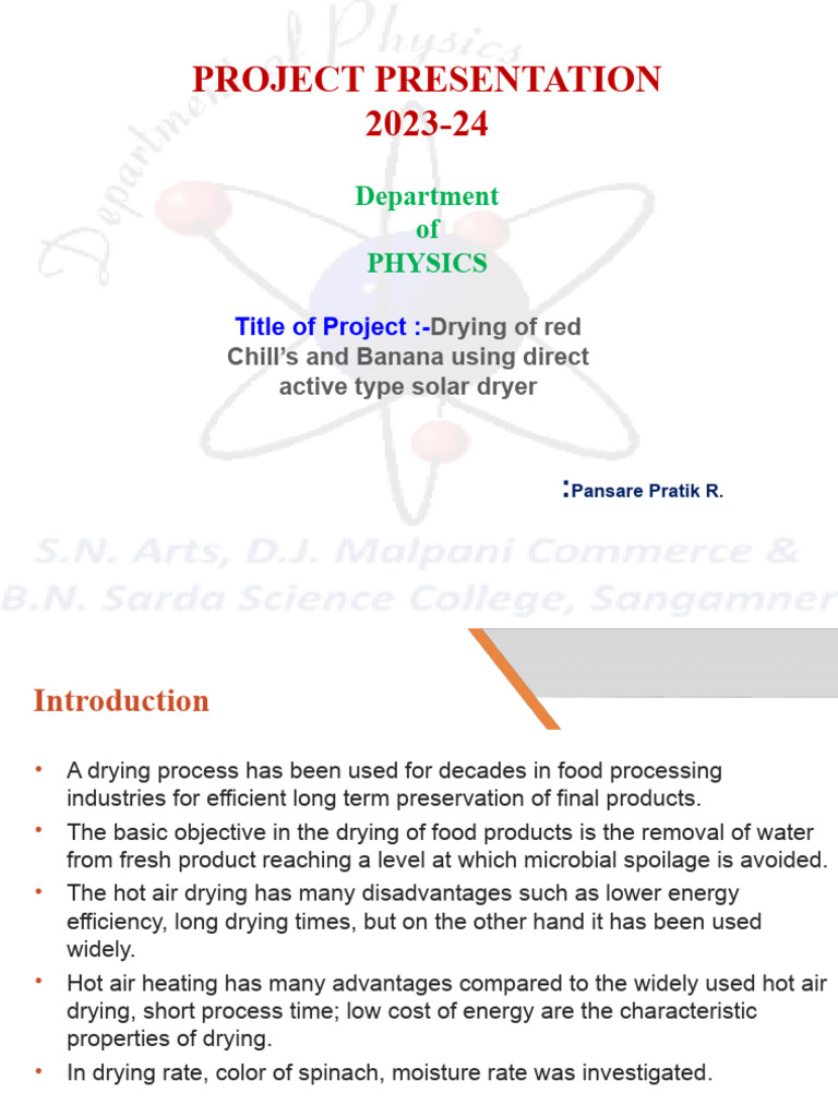 Srs Project | Download Free PDF | Clothes Dryer | Sun