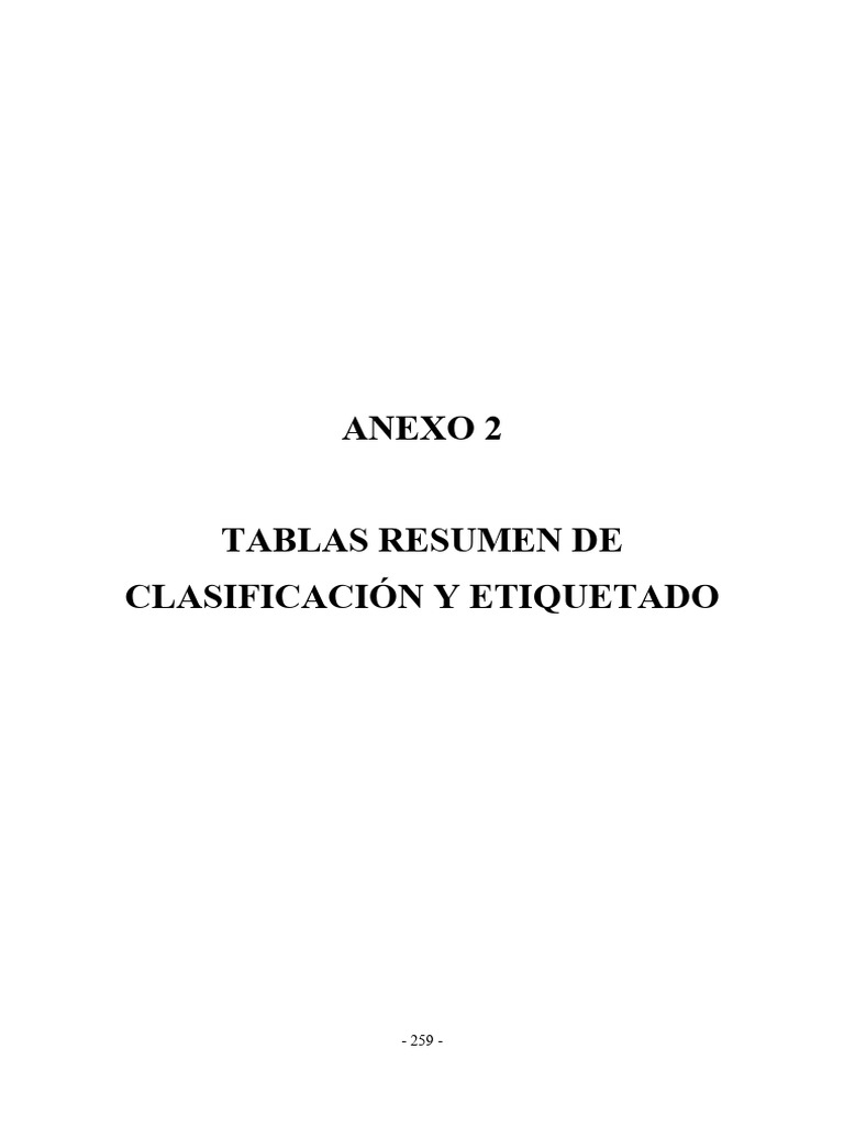 GHS-Annex2-Spanish | PDF | Gases | Combustión