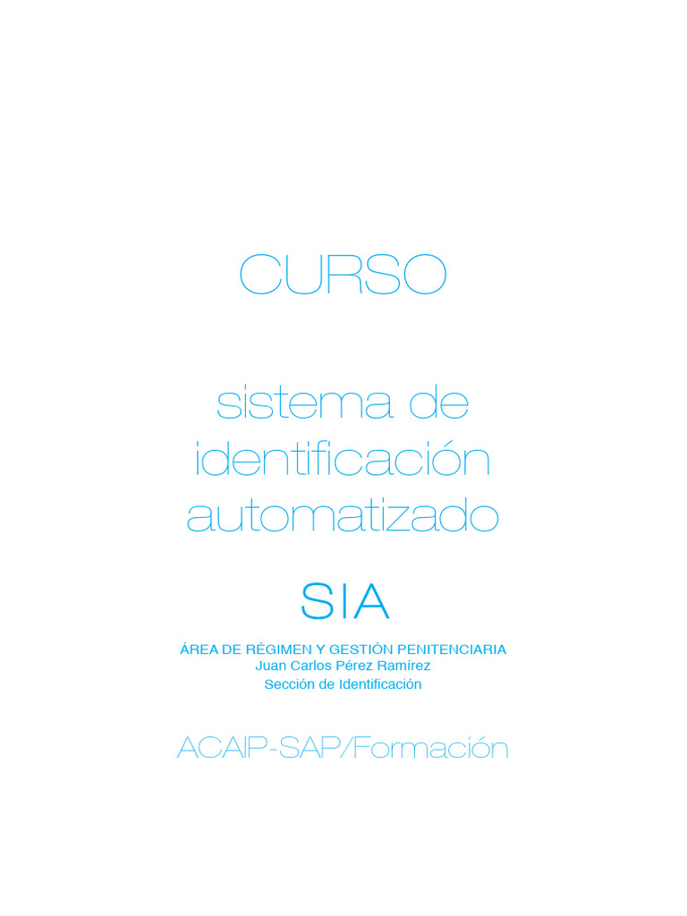 Manual SIA | PDF | Contraseña | Usuario (informática)
