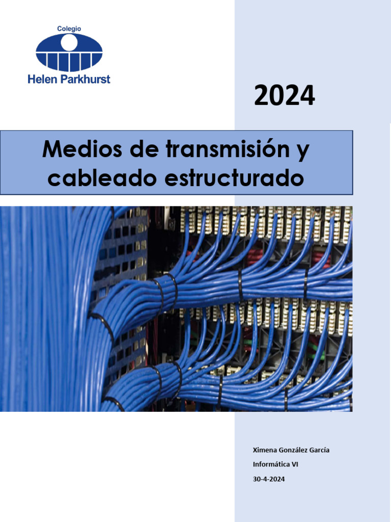 Medios de Transmisión y Cableado Estructurado | Descargar gratis PDF ...